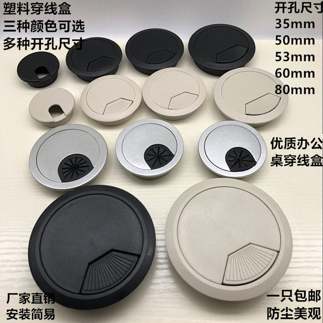 Computer desk threading hole cover decorative ring decorative cover ...