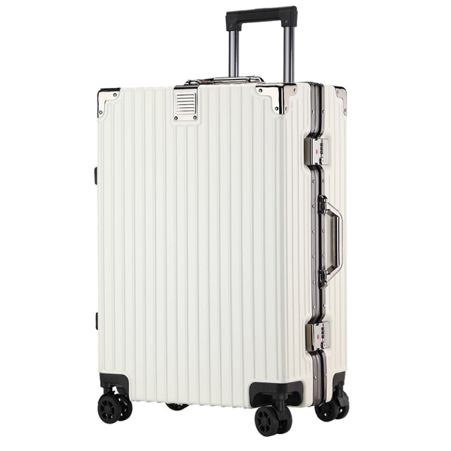 Luggage large capacity female suitcase student aluminum frame password ...
