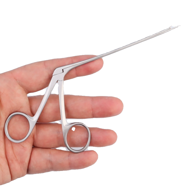 Middle ear forceps, small mouth tweezers, ear clips, earwax forceps ...