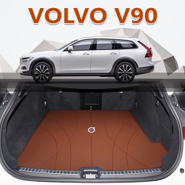 Suitable for Volvo V90 trunk mat V90ccCrossCountry trunk mat genuine ...