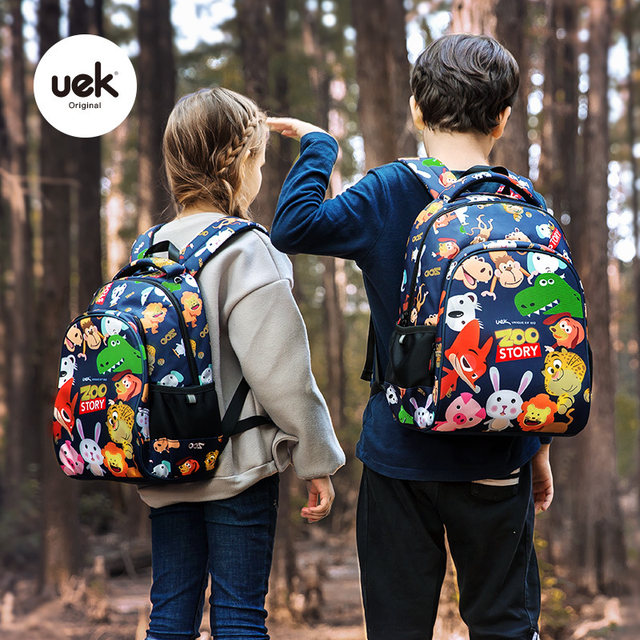 uek primary school bag boy 1-3 grade first grade children's bag girl ...