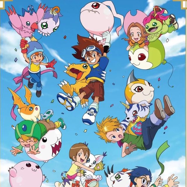 Genuine Bandai Digimon Balloon Adventure Blind Box 25th Anniversary ...