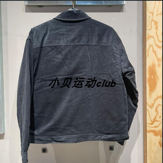 CONVERSE CONVERSE Autumn Men's Quilted jacket Lapel Retro Corduroy ...