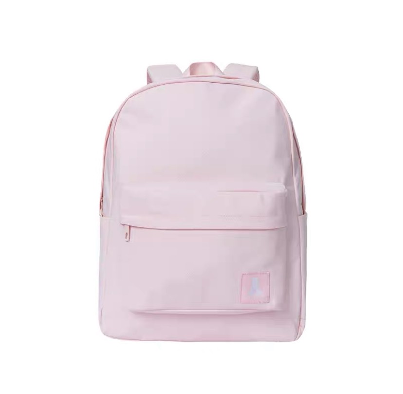 ANTA Backpack Student School Bag Solid Color Simple New Men's and Women ...