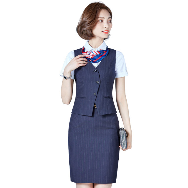 Spring Professional Set Women's Hotel Foreign Design Service Uniform ...