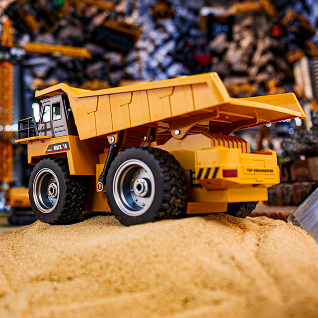 Remote control dump truck dump truck toy car boy model truck ...