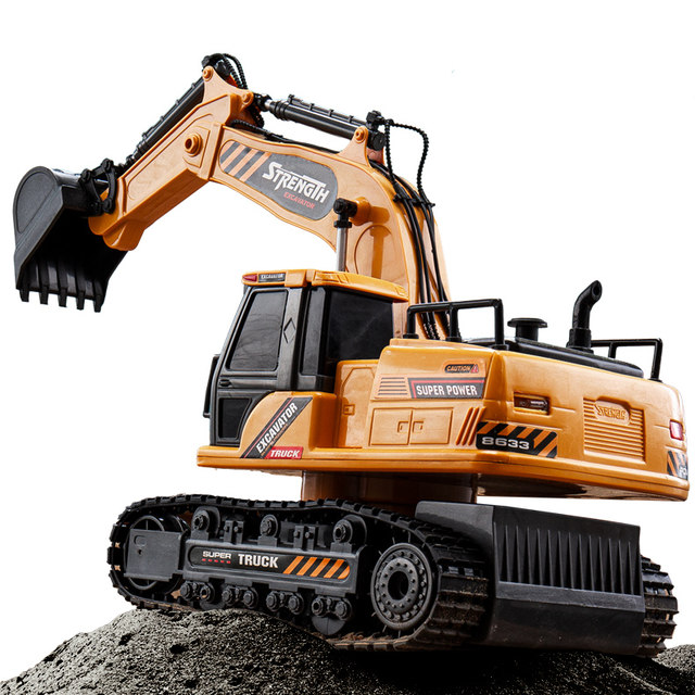 Extra large remote control excavator toy car boy electric excavator ...
