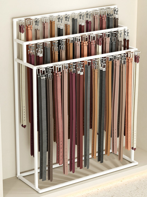 Belt rack belt display rack multi-functional clothing store display ...
