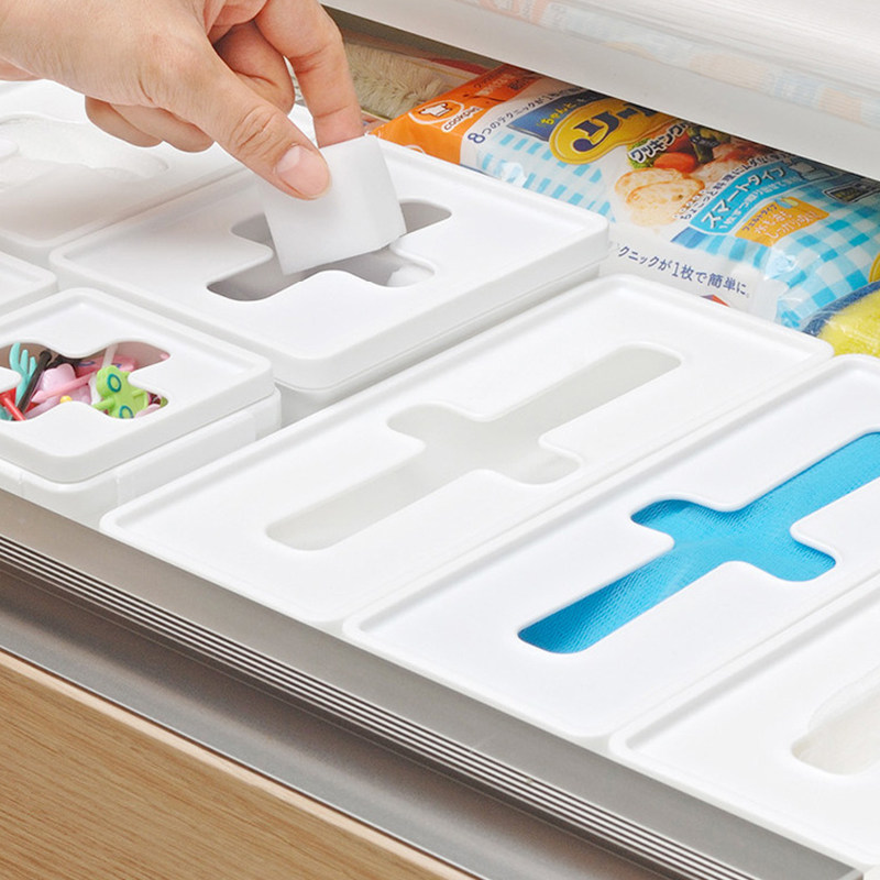 Inomata Japanese Plastic Storage Box - Kitchen Organizer for Snacks ...