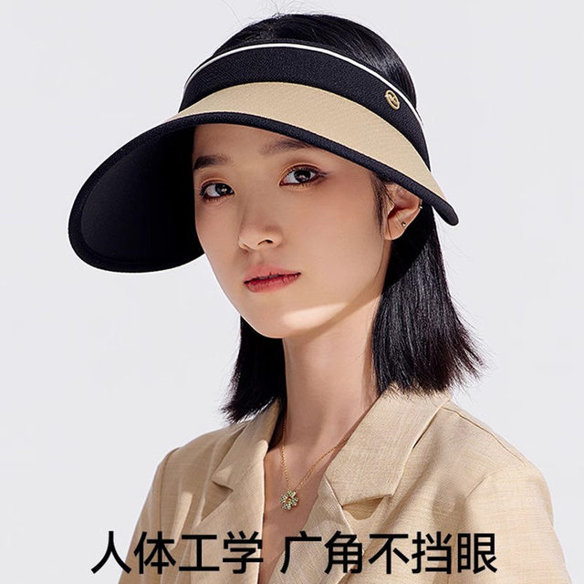 VVC sun protection hat women's anti-UV summer beach sun hat covering ...
