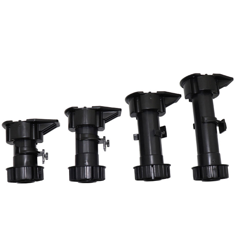 Adjustable Plastic Cabinet Support Feet for Kitchen Cabinet Base Legs ...