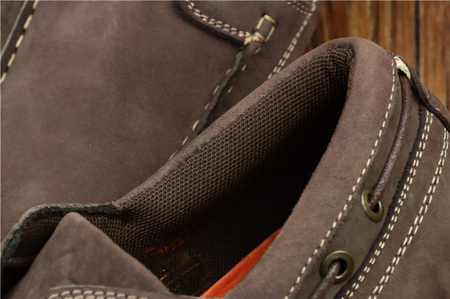 Export foreign trade original men's shoes with missing top layer ...