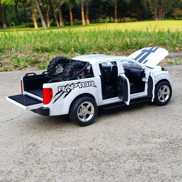 1/32 Ford Raptor F350 pickup truck alloy car model simulation truck ...