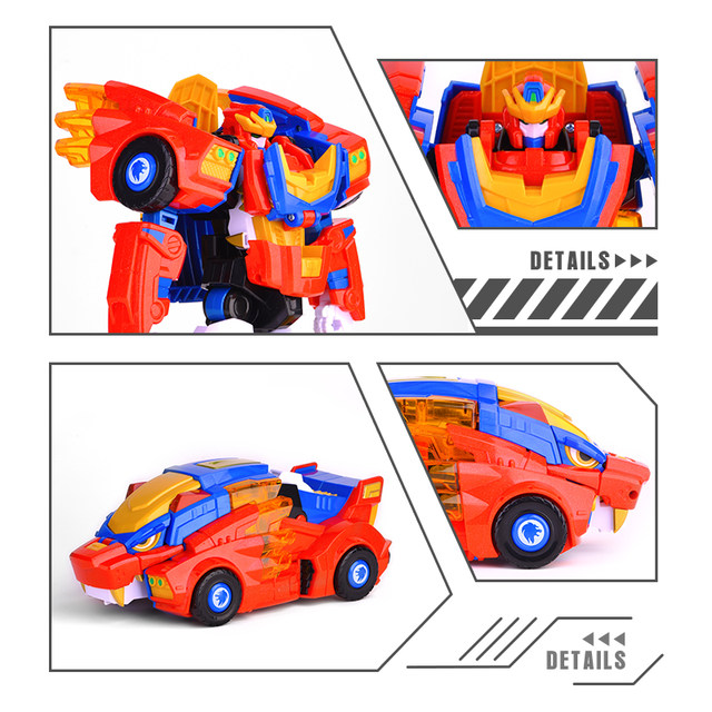 Genuine Mini Agent Team Beast King Power Crazy Lion Men Transformation ...