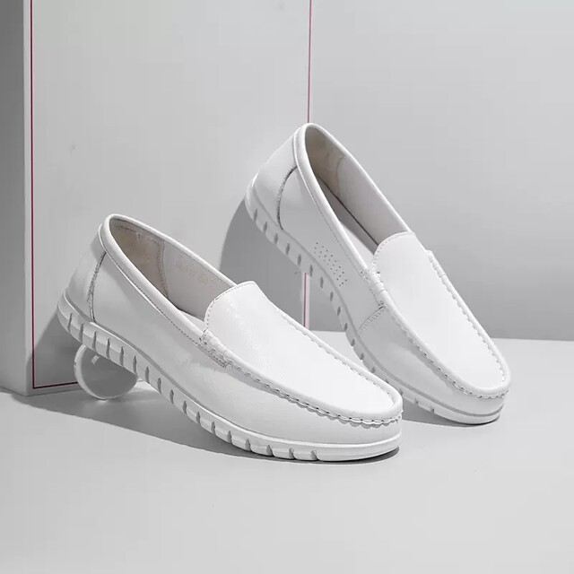 Nurse Shoes Men's Shoes White Doctor Shoes Flat Soft-Soled Work Shoes ...