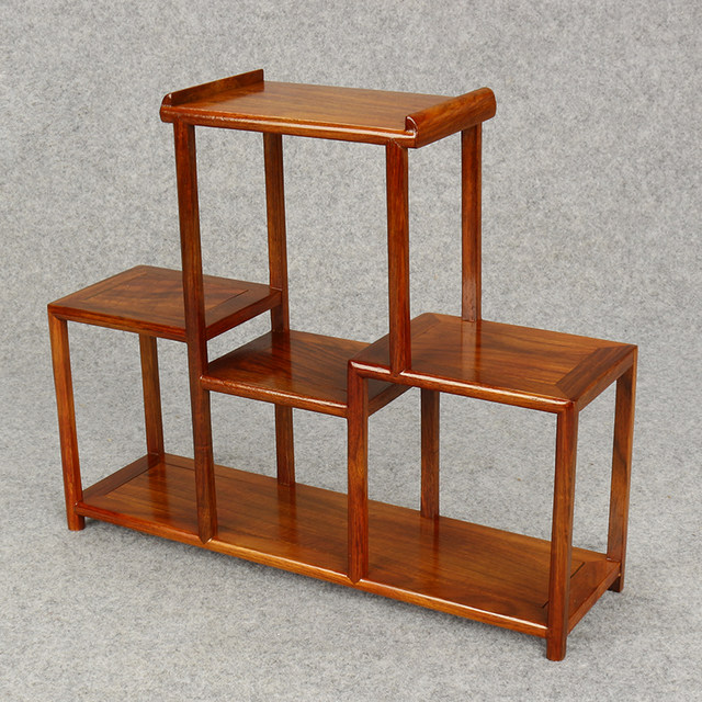 Rosewood museum rack small teapot rack antique rack tea set accessories ...