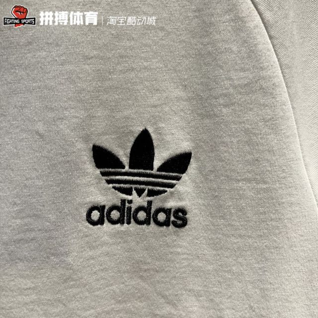 Genuine Adidas Clover Classic Three-Stripe Summer Black and White ...