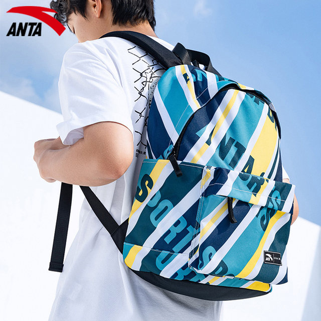 Anta Backpack Women's 2024 New Middle School School Bag Large Capacity ...