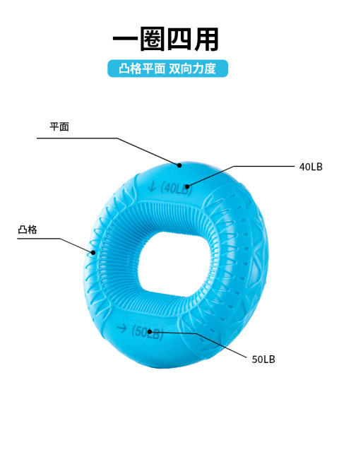 Silicone grip circle men and women training hand strength ...