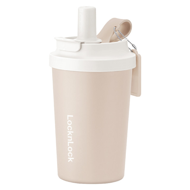 LOCK&LOCK Milk Thermos Cup Coffee Portable Water Cup Travel Cup 316 Stainless Steel Girls Office Men