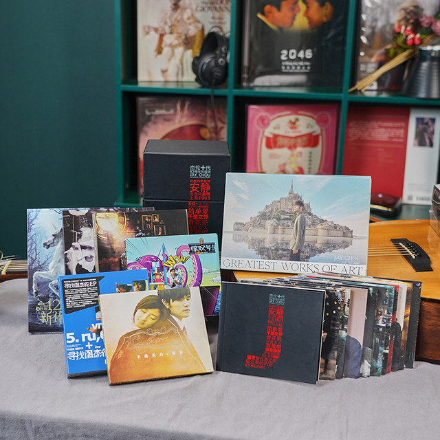 Jay Chou album songs complete set genuine record set peripheral ...