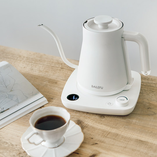 Temperature Control Long Mouth Hand Brewing Coffee Pot Set