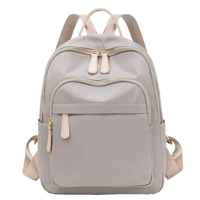 Backpack female 2024 new casual backpack Oxford cloth waterproof large ...