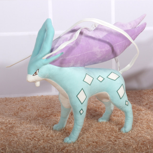 Pokemon Suicune Doll Pokemon Peripheral Animation Pillow Pokemon 2D ...