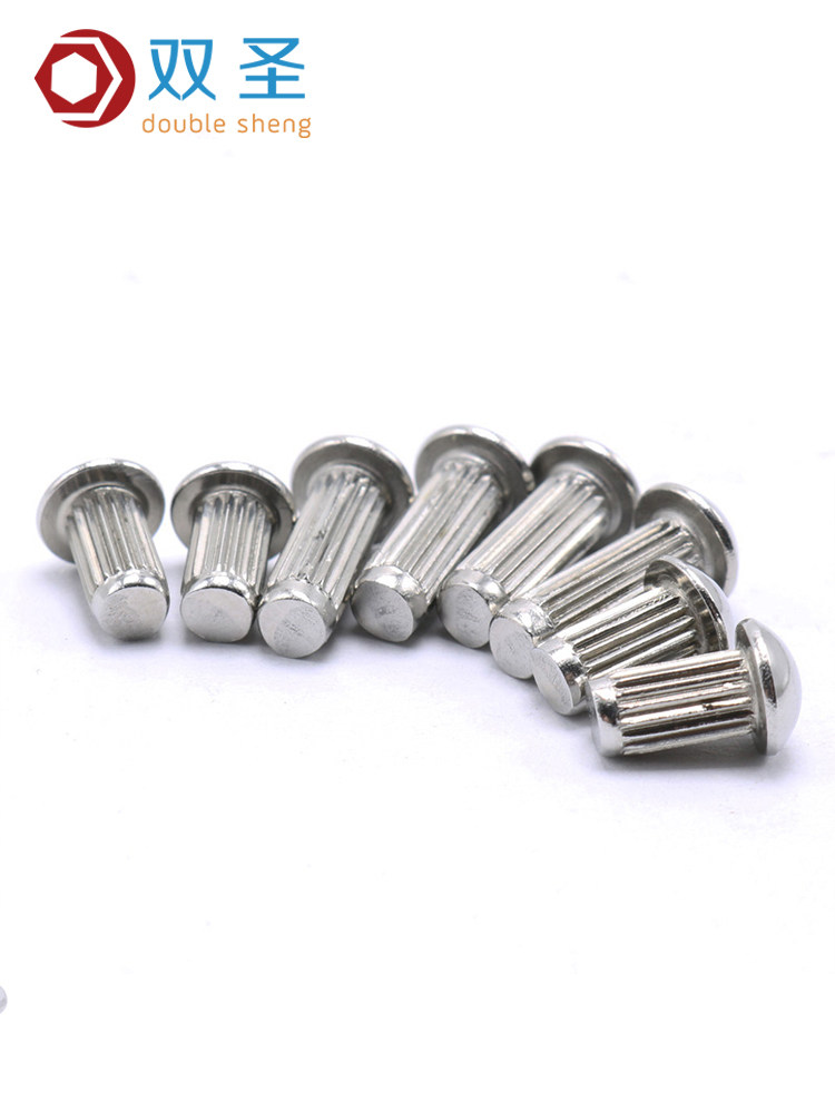 GB827 Čelični čavli za oznake od nehrđajućeg čelika - Knurled aluminij ...