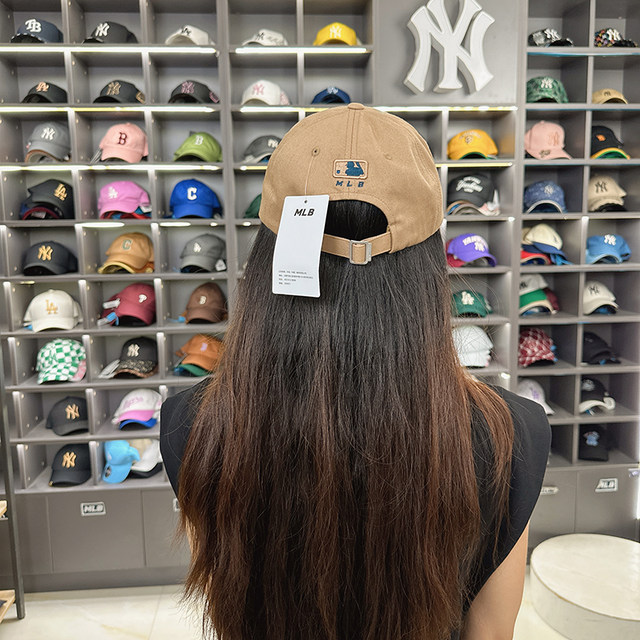 Korean MLB baseball cap ny Yankees la men's and women's hats small ...