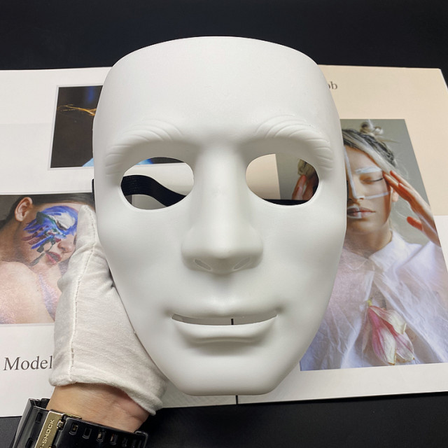 Halloween props JabbaWockeeZ full-face mask hip-hop masquerade guest Qi ...