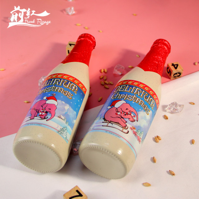 Pink Elephant three-ingredient Christmas beer imported from Belgium ...