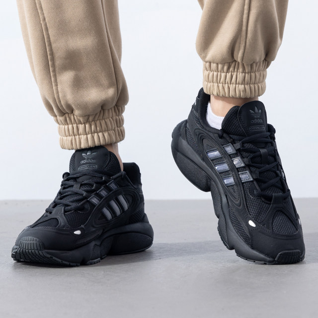 ~ Adidas men's shoes and women's shoes 2024 three -leaf grass neutral ...