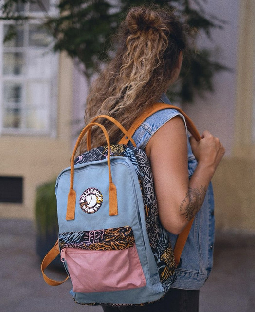 Swedish fjallraven Arctic fox kankenart art style G-1000 backpack for ...