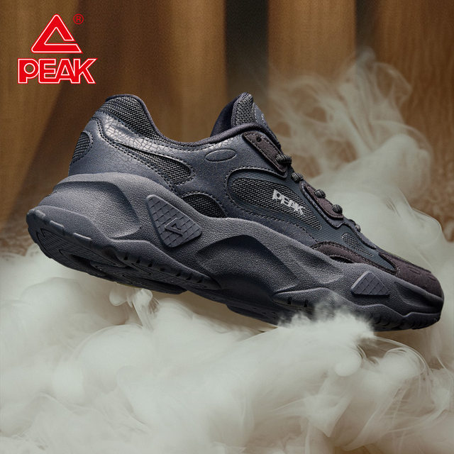 Peak Moyun casual shoes new thick-soled classic dad shoes men's shoes ...