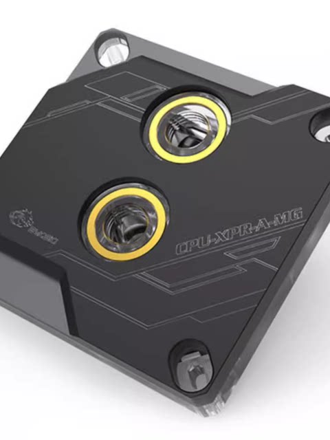 BY special price CPU water block pure copper/acrylic/POM version ...