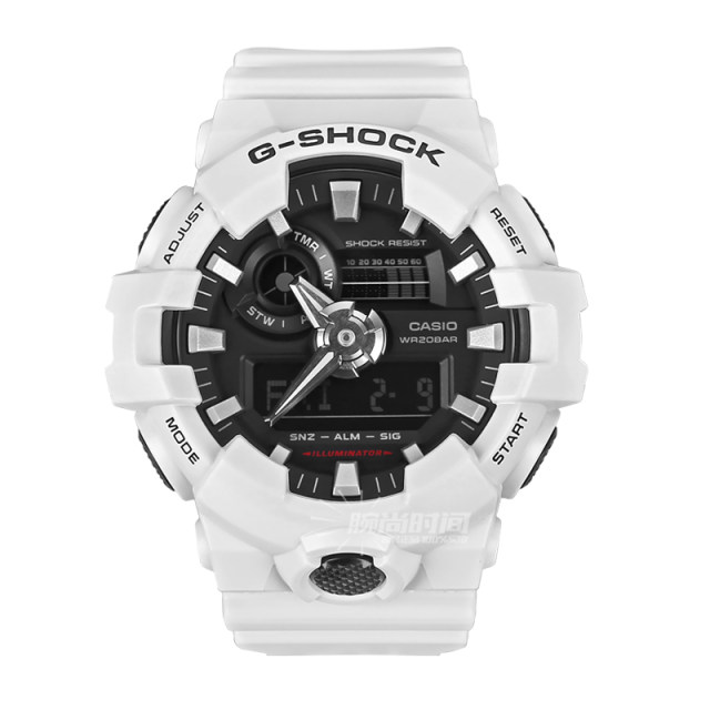 Casio Casio watch male G-SHOCK student sports waterproof watch White ...