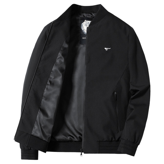 Septwolves baseball collar jacket men's spring and autumn urban casual ...