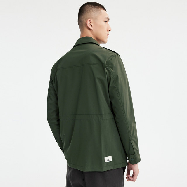 Septwolves Lapel Outdoor Jacket Men's Water-Repellent Spring and Autumn ...