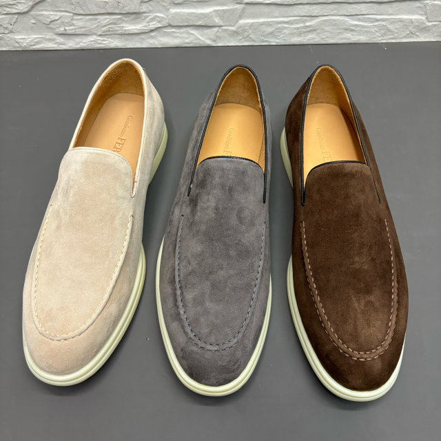 New Loafers in Autumn LP Loafers Peas Shoes Summerwalk Casual Leather Shoes
