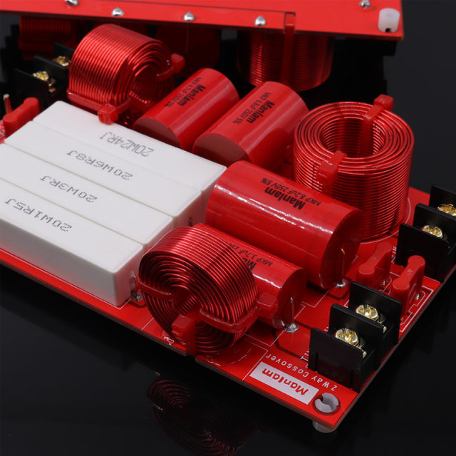 Crossover two-way two-way high and low bass bookshelf speakers HIFI ...