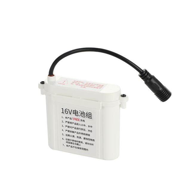 16V lithium battery pack, smart toilet battery, waterproof 12V battery ...
