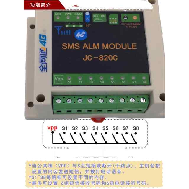 PLC linkage equipment fault alarm, power outage, power outage, cable ...