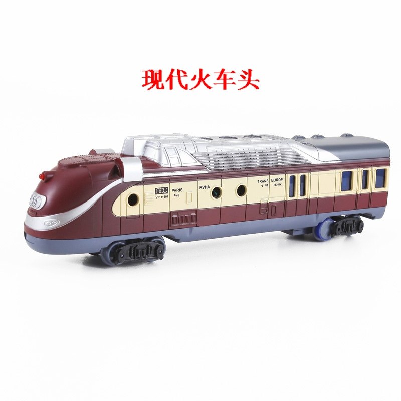 Large Electric Simulation Train Toy - 1:87 Scale Locomotive Model with ...