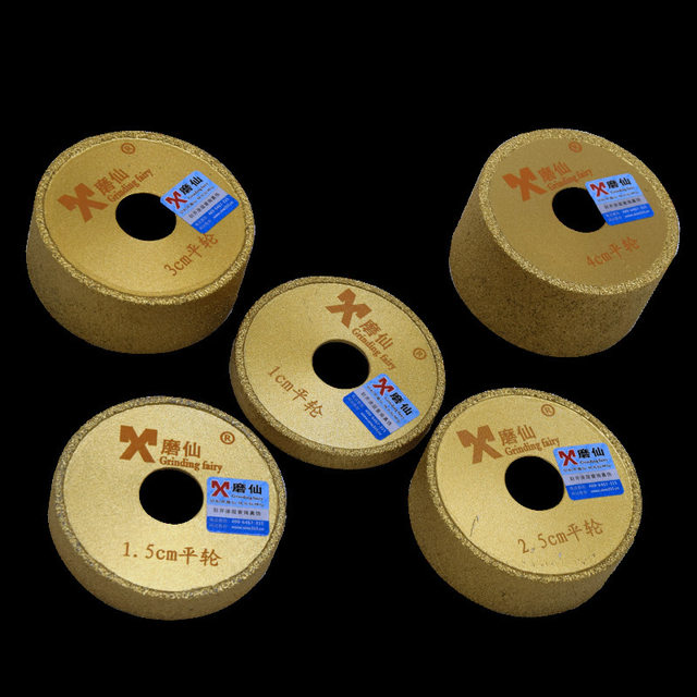 Marble slotted stone edge grinding wheel grooved chamfering edge ...