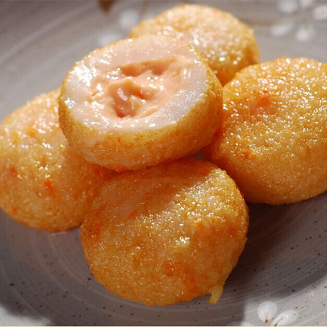 Lobster salad Taiwan imported hot pot ingredients fish ball (shabu ...