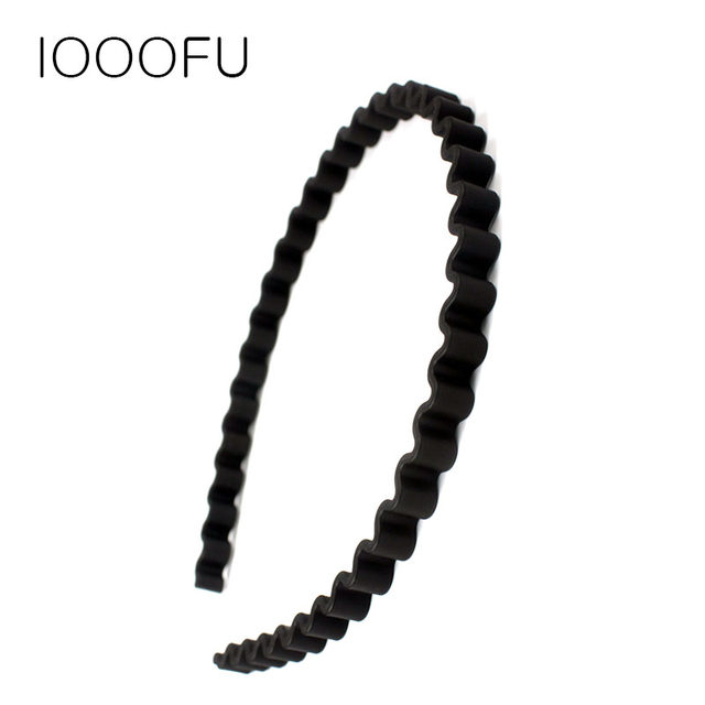 Sweet wave hair hoop Korean small fresh head hoop hair card hair ...