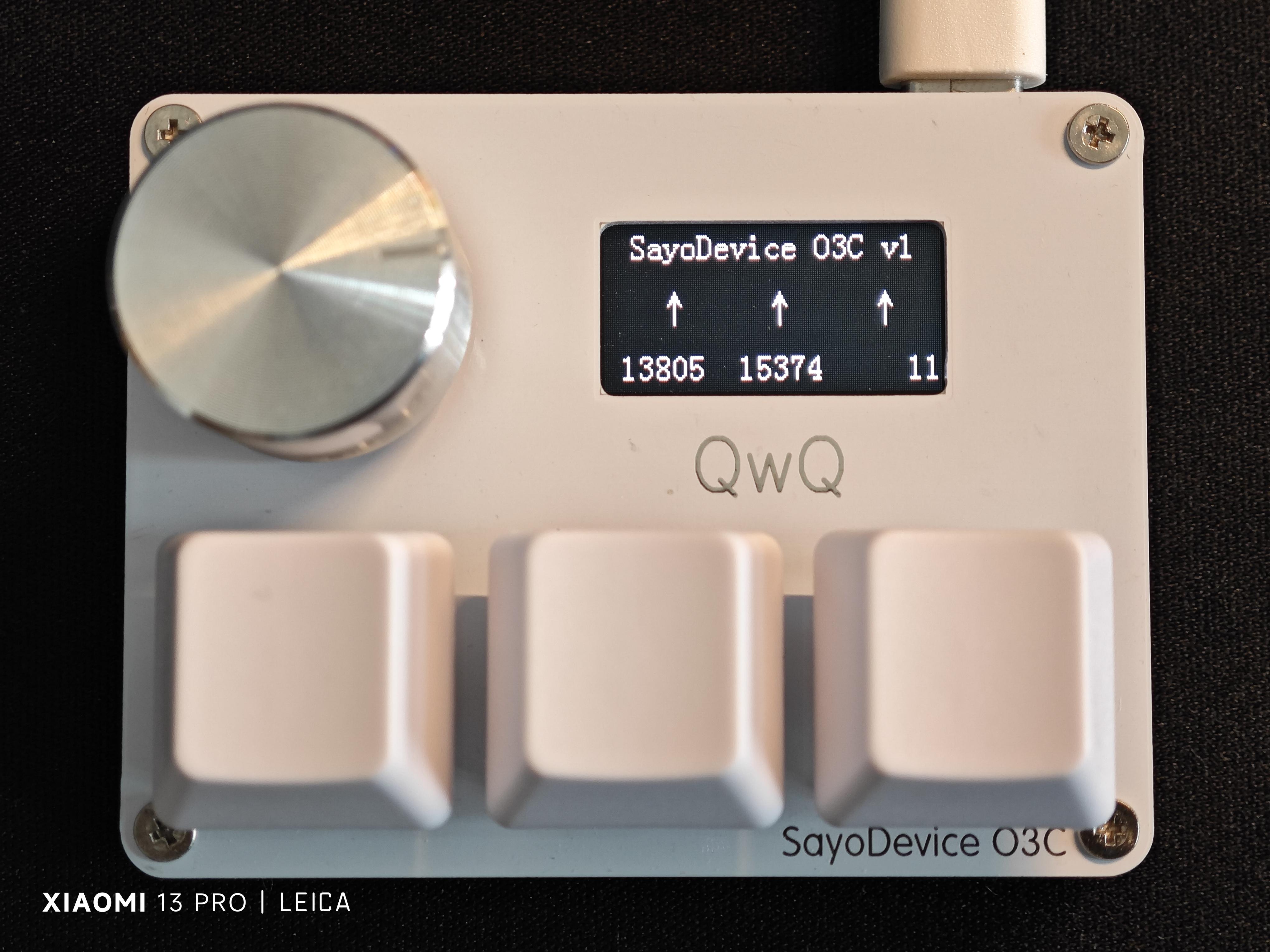 O3C osu Rapid Trigger磁轴游戏键盘旋钮客制化自定义 SayoDevice-Taobao