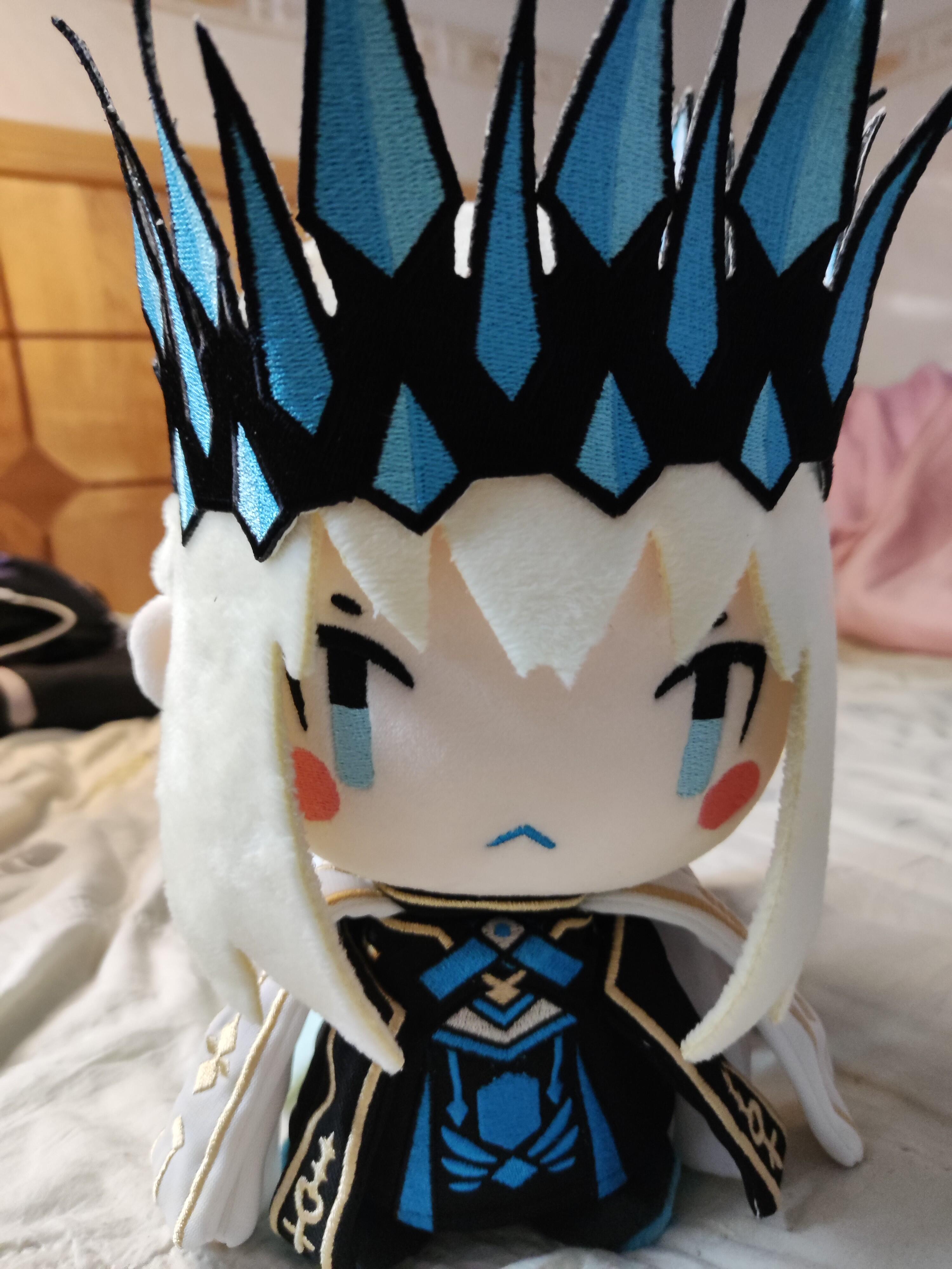 【拔丝火锅社】FATE摩根FGO冬之女王灵衣同人挂包棉花娃娃玩偶cos-Taobao