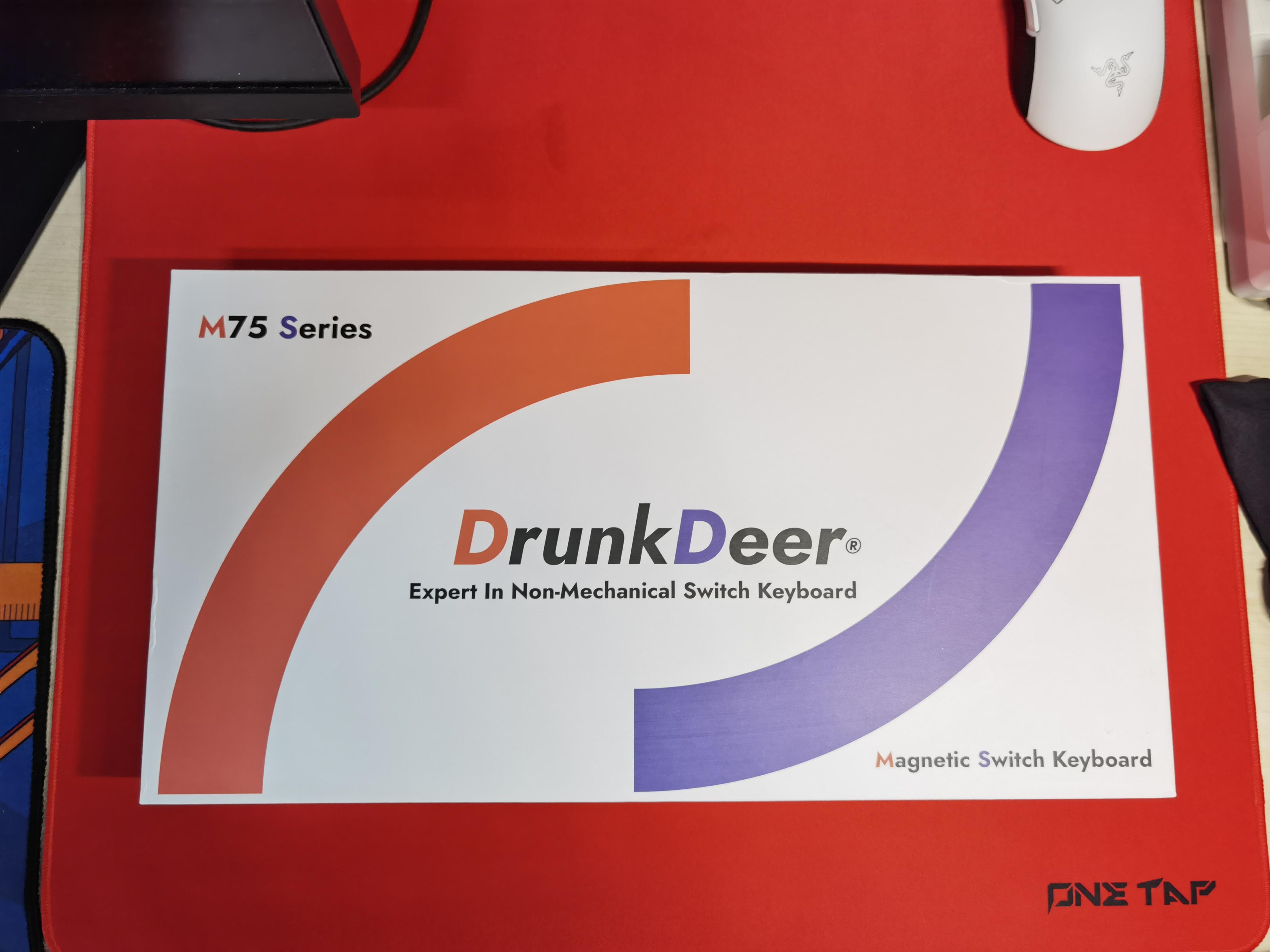【预】DrunkDeer 醉鹿A75 有线可调节键程磁轴键盘-Taobao